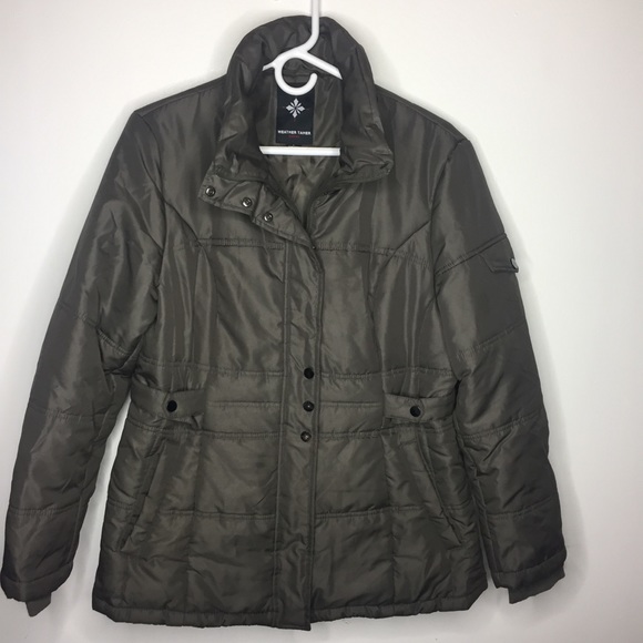 Weather Tamer | Jackets & Coats | Weather Tamer Large Green Coat | Poshmark